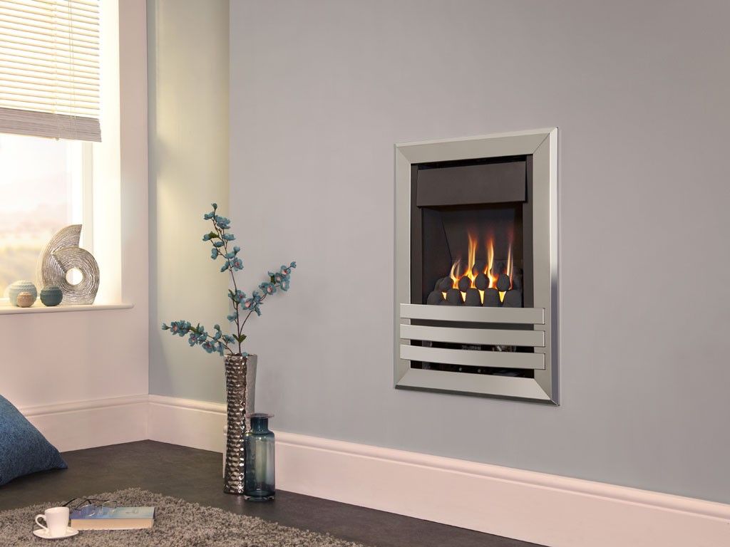 Flavel Windsor Contemporary Plus Wall Inset Gas Fire | Quality Fireplaces