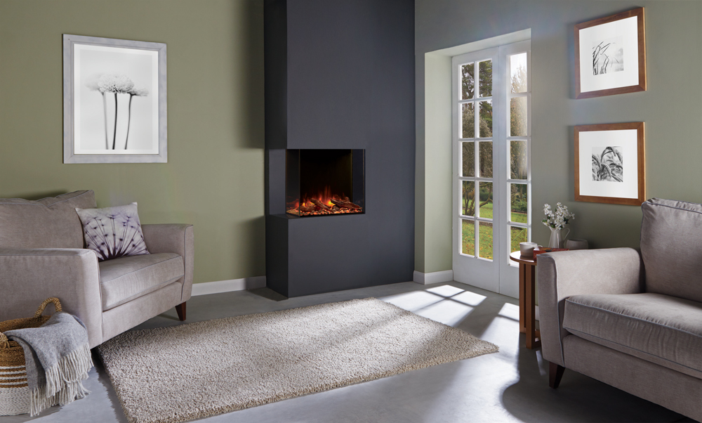 Gazco eReflex 55W Outset Electric Fires | Quality Fireplaces