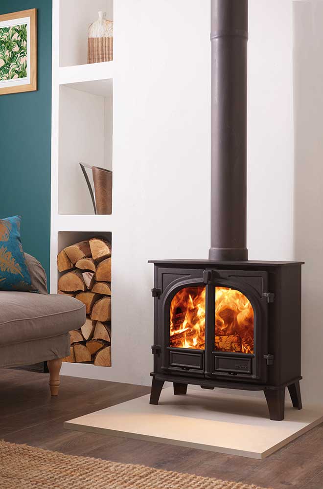 Stovax Stockton 5 Wide Wood Burning Stoves & Multi-fuel Stove | Quality ...
