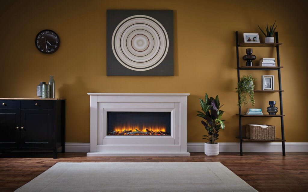 Katell Delfina Electric Suite | Quality Fireplaces
