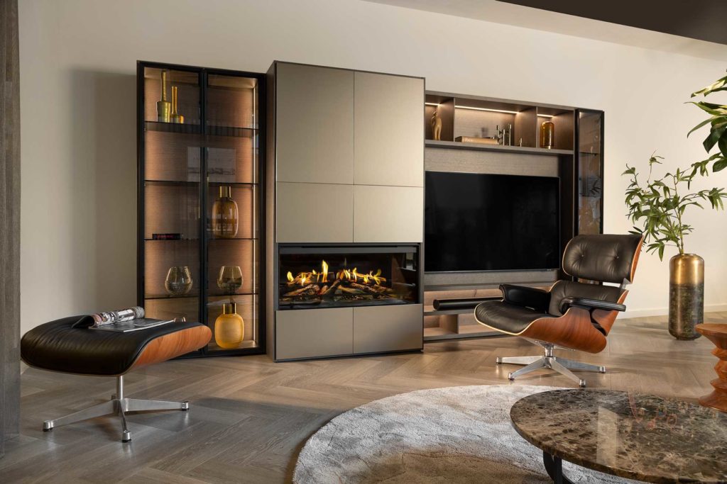 Kalfire e-one Designer Electric fire range | Quality Fireplaces