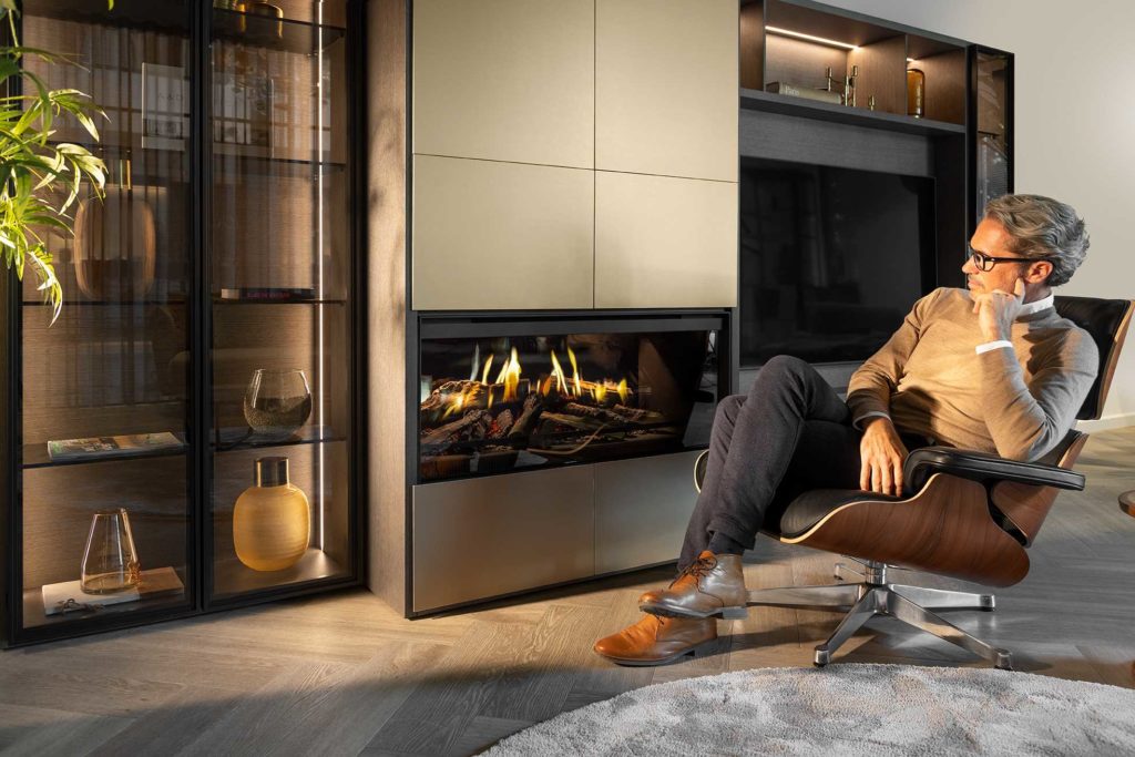 Kalfire e-one Designer Electric fire range | Quality Fireplaces