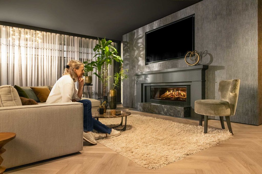 Kalfire e-one Designer Electric fire range | Quality Fireplaces