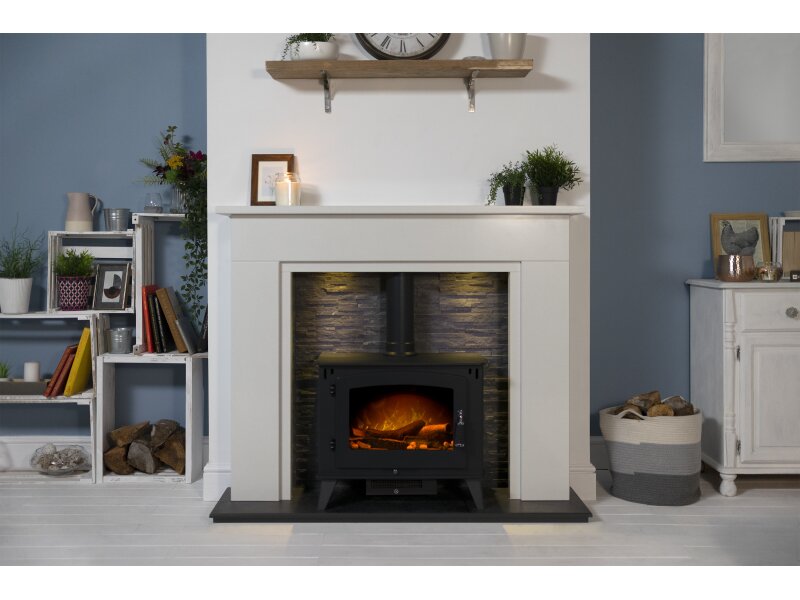 54” Monterrey suite with Juno Stove | Quality Fireplaces
