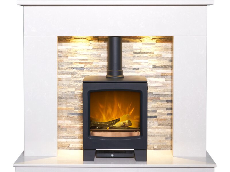 Girona in Perola with Oyster Chamber Suite and Apollo Electric Stove ...