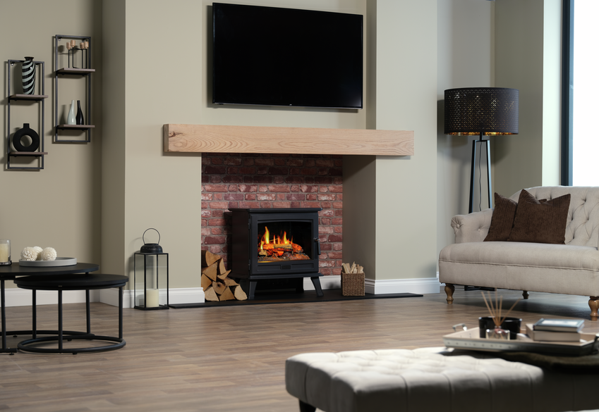 Dimplex Belgravia Opti V Stove | Quality Fireplaces
