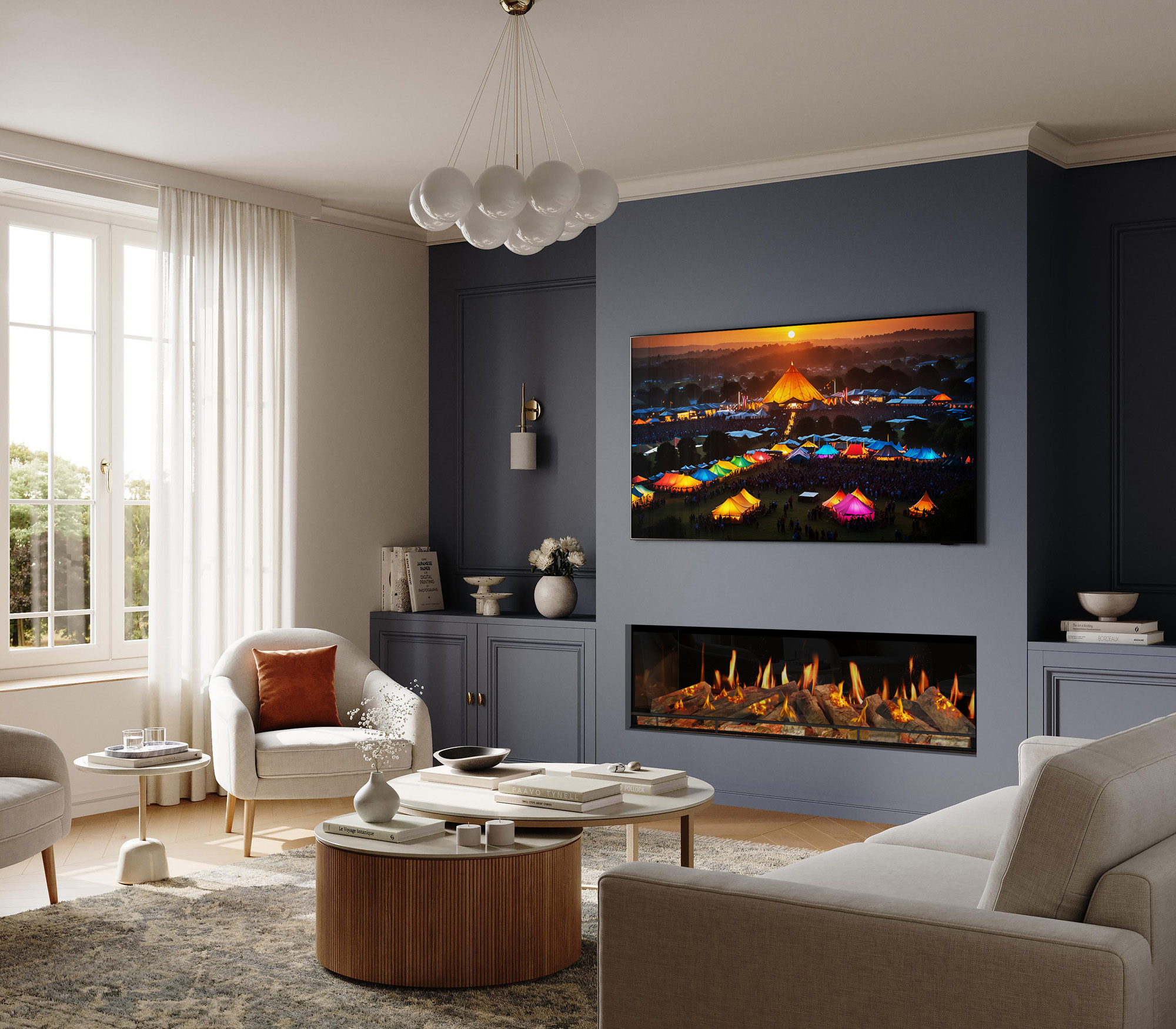 Evonic Genesis built-in electric fires | Quality Fireplaces
